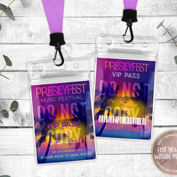 Festival Lanyard - Etsy UK