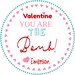 Bath Bomb Valentine's Day Tag, Kids Valentine's Day Stickers ...