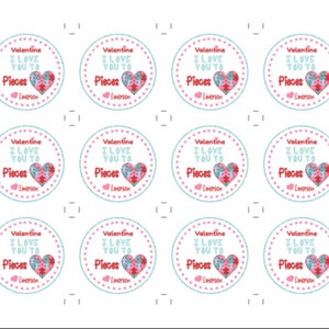 Puzzle Valentine's Day Tags, Printable I Love You to Pieces Valentines ...