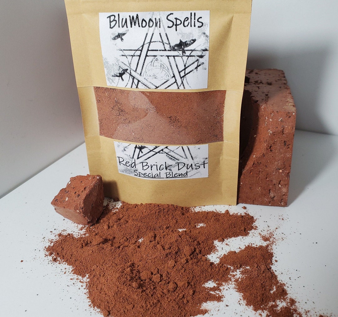 Red Brick Dust / Protection Brick Dust / Witchcraft / Wiccan Supplies ...