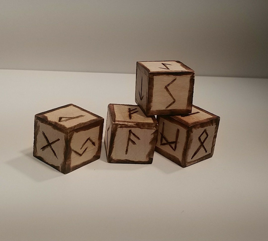 Elder Futhark Rune Dice | Metaphysical Gifts | Spiritual | Ritual ...