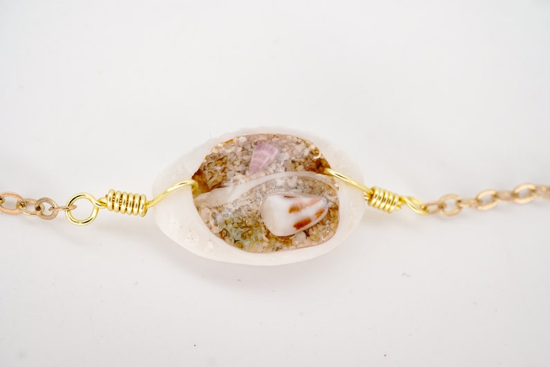 Sea Shell Choker Beach Necklace, Summer Jewelry Shell Art, Ocean ...