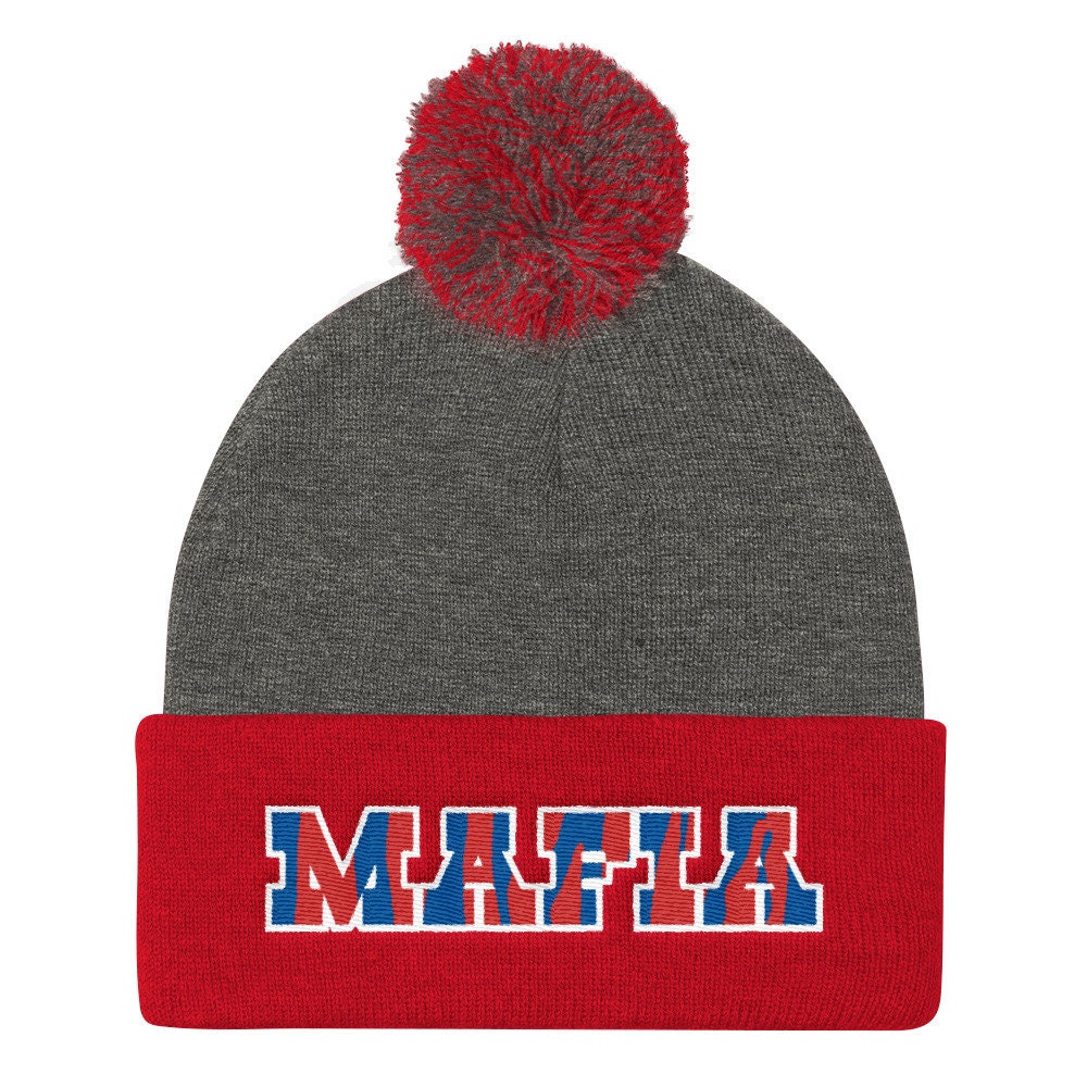 Bills Mafia - Pom Knit Cap - Etsy