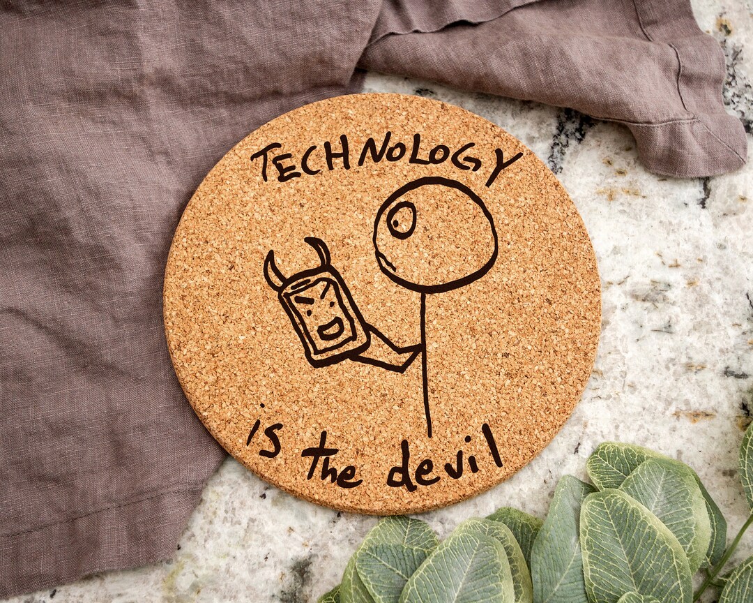 The Ryan Philbrook Special Laser Engraved Cork Trivet - Etsy