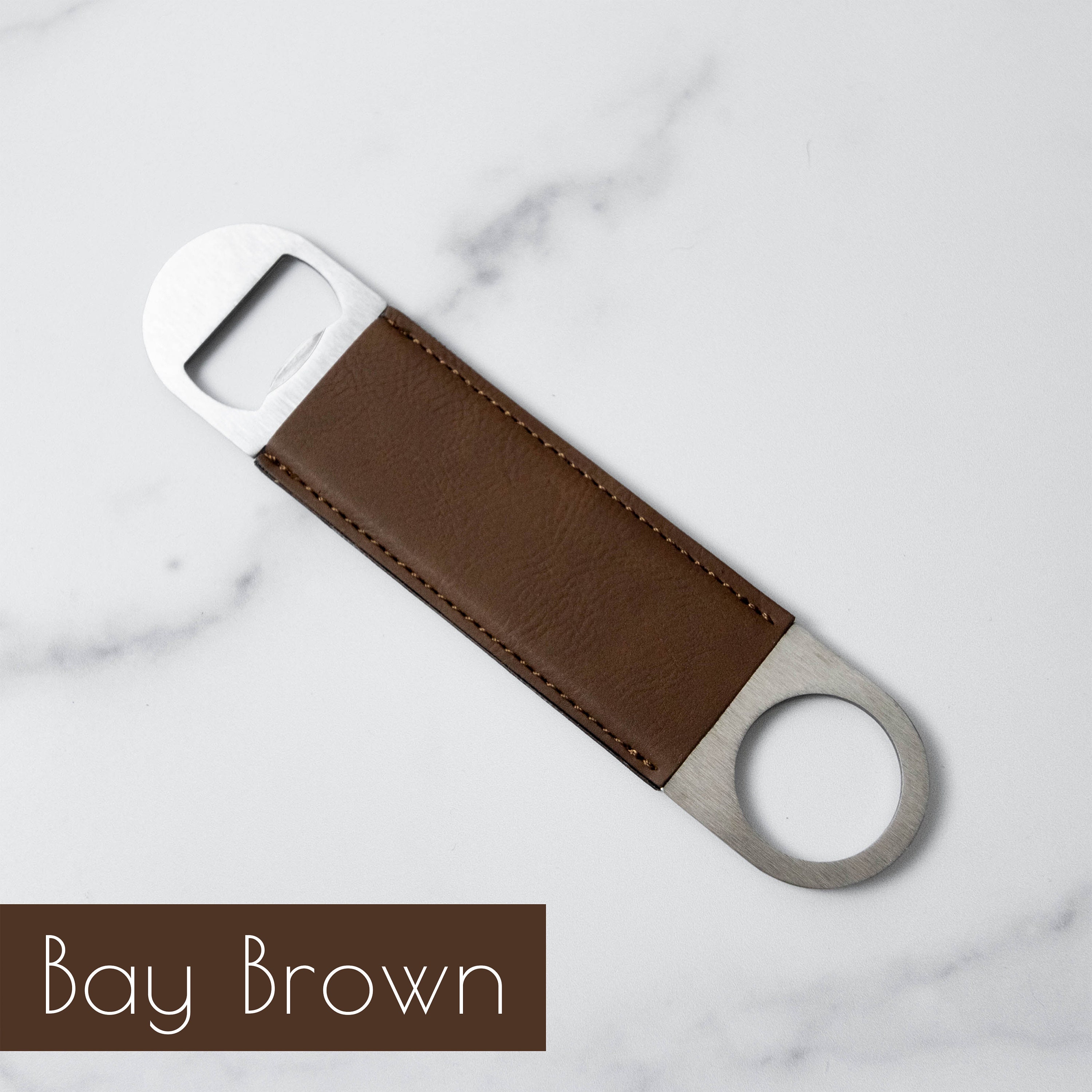 Liquid Patience Bar Key Faux Leather Bottle Opener Gift | Etsy