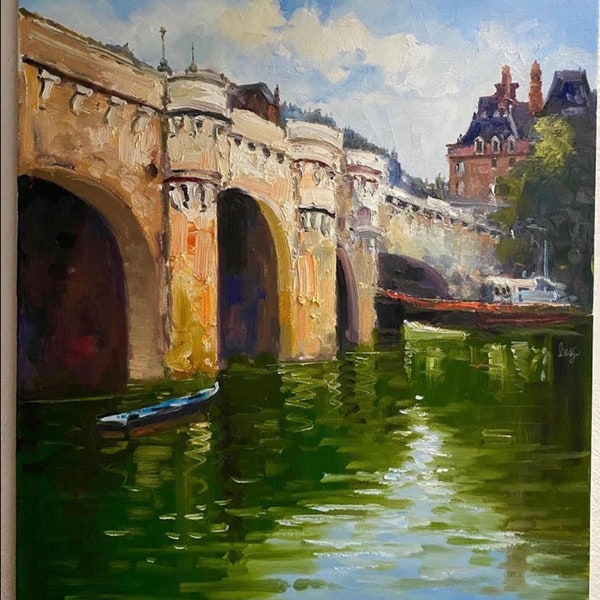 Paris Bridge - Etsy