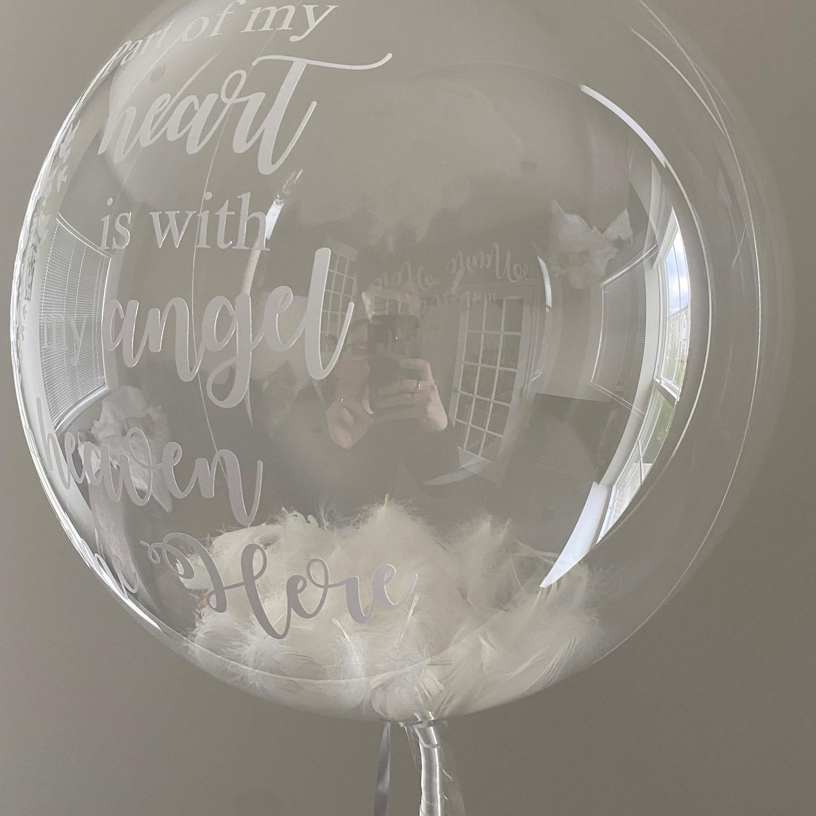 Celebration of Life Balloon Custom Memorial Balloon Part of - Etsy