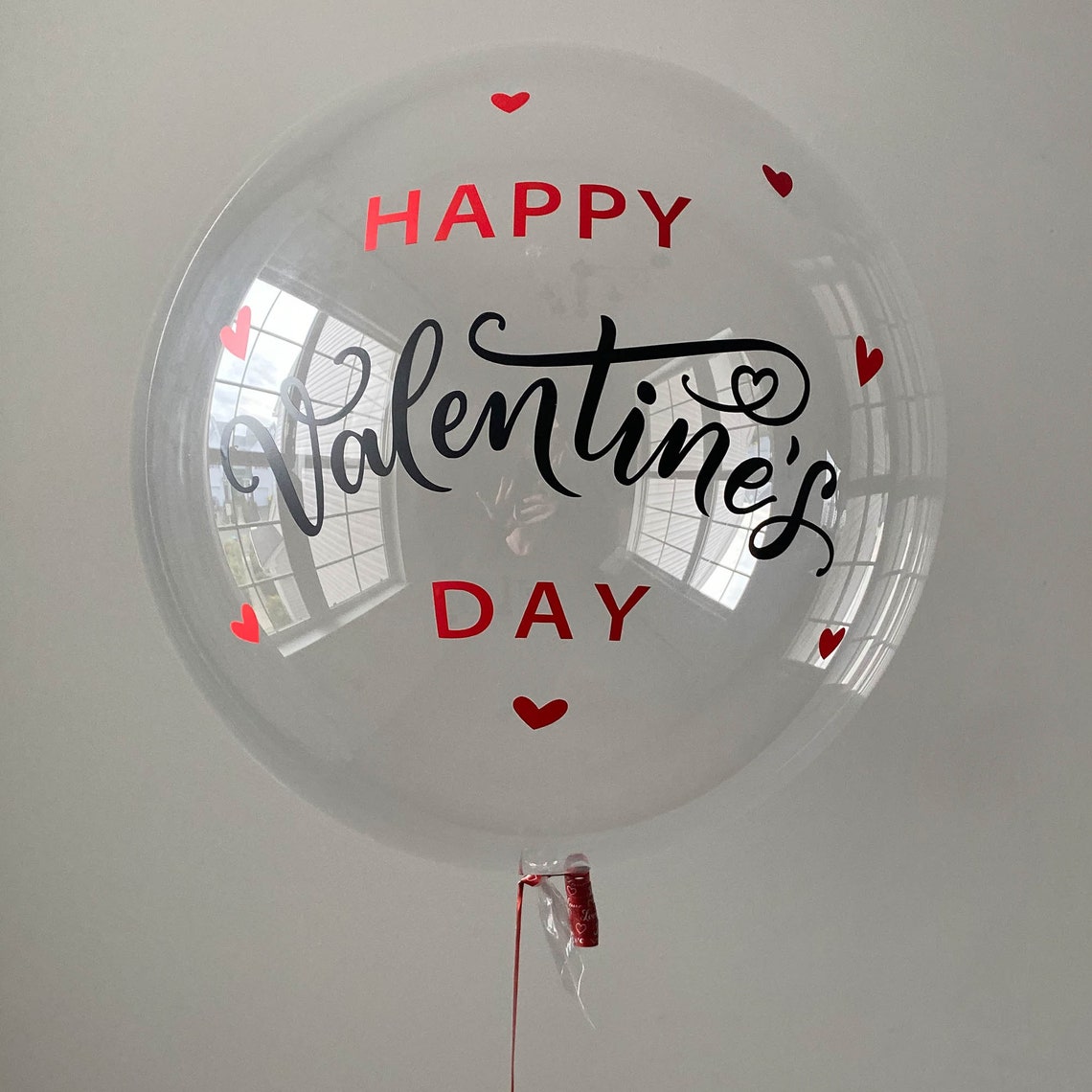 Valentine's Day Balloon Happy Valentine's Day - Etsy
