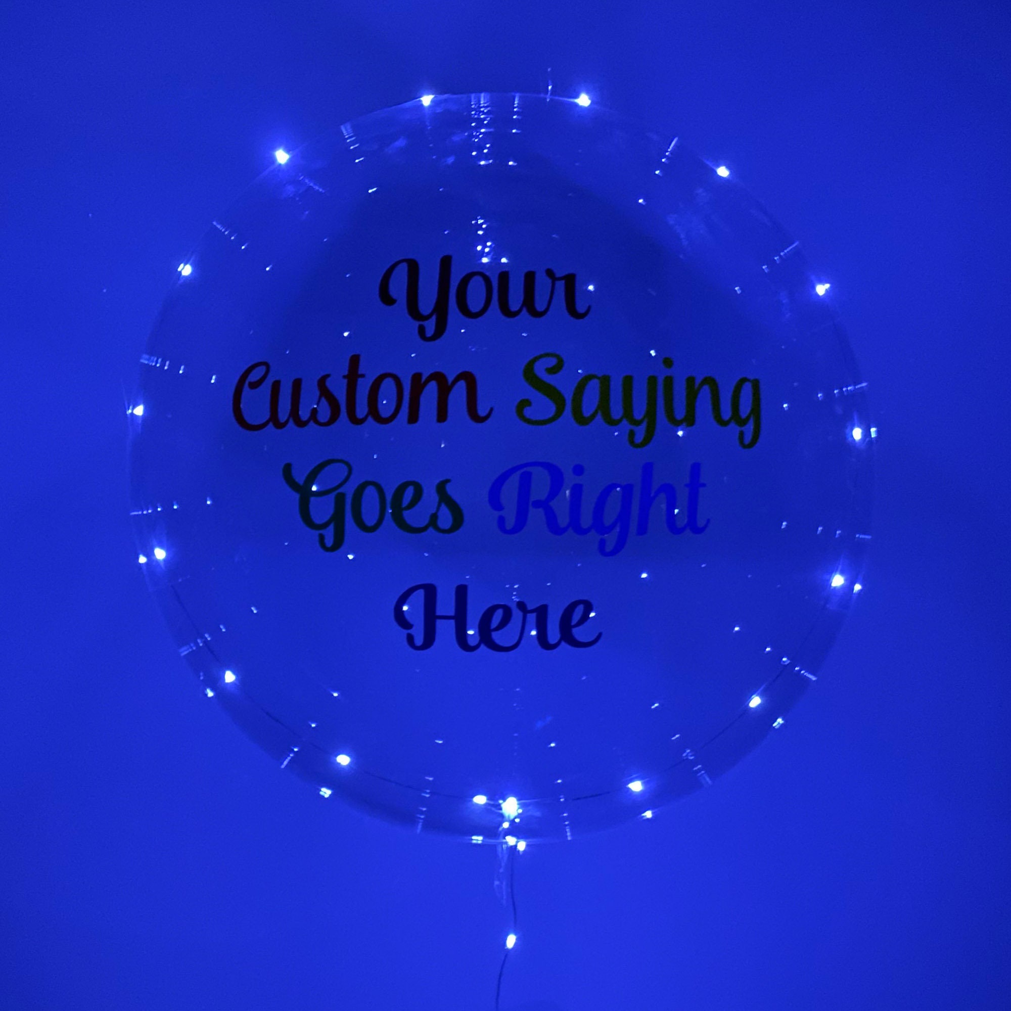 Custom Balloons, LED Balloons, Personalized Balloons With Text, DIY ...