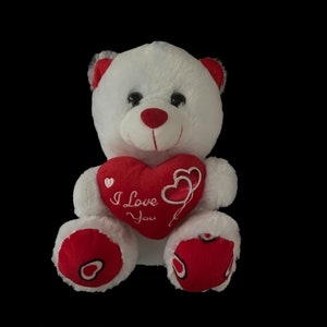 Valentine's Day Balloon Bouquet, I Love You Teddy Bear, Happy Valentine ...