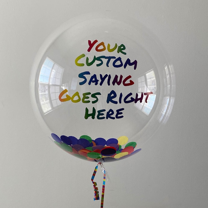 Custom Balloons - Etsy