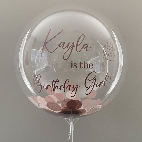 Happy Birthday Balloons With Names