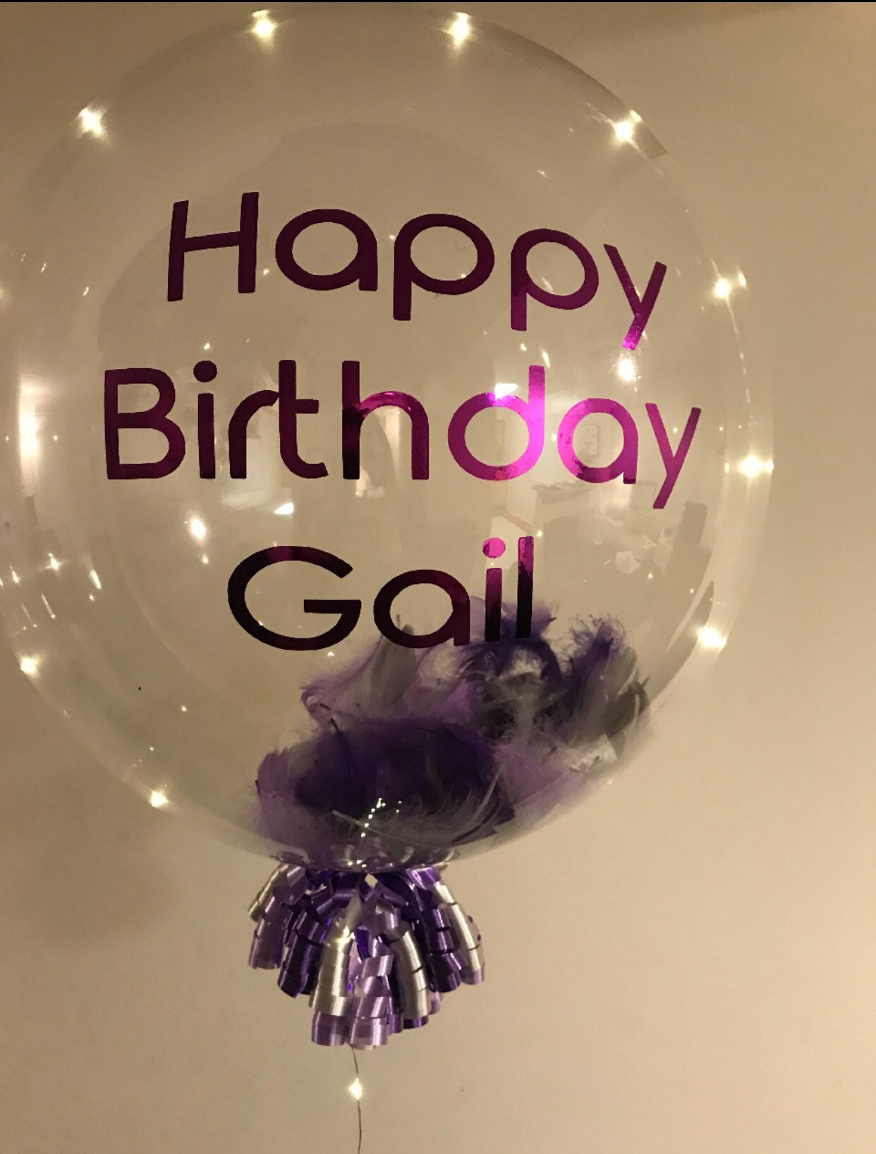Custom Balloon Personalized Balloon LED Balloon 18 Inch | Etsy