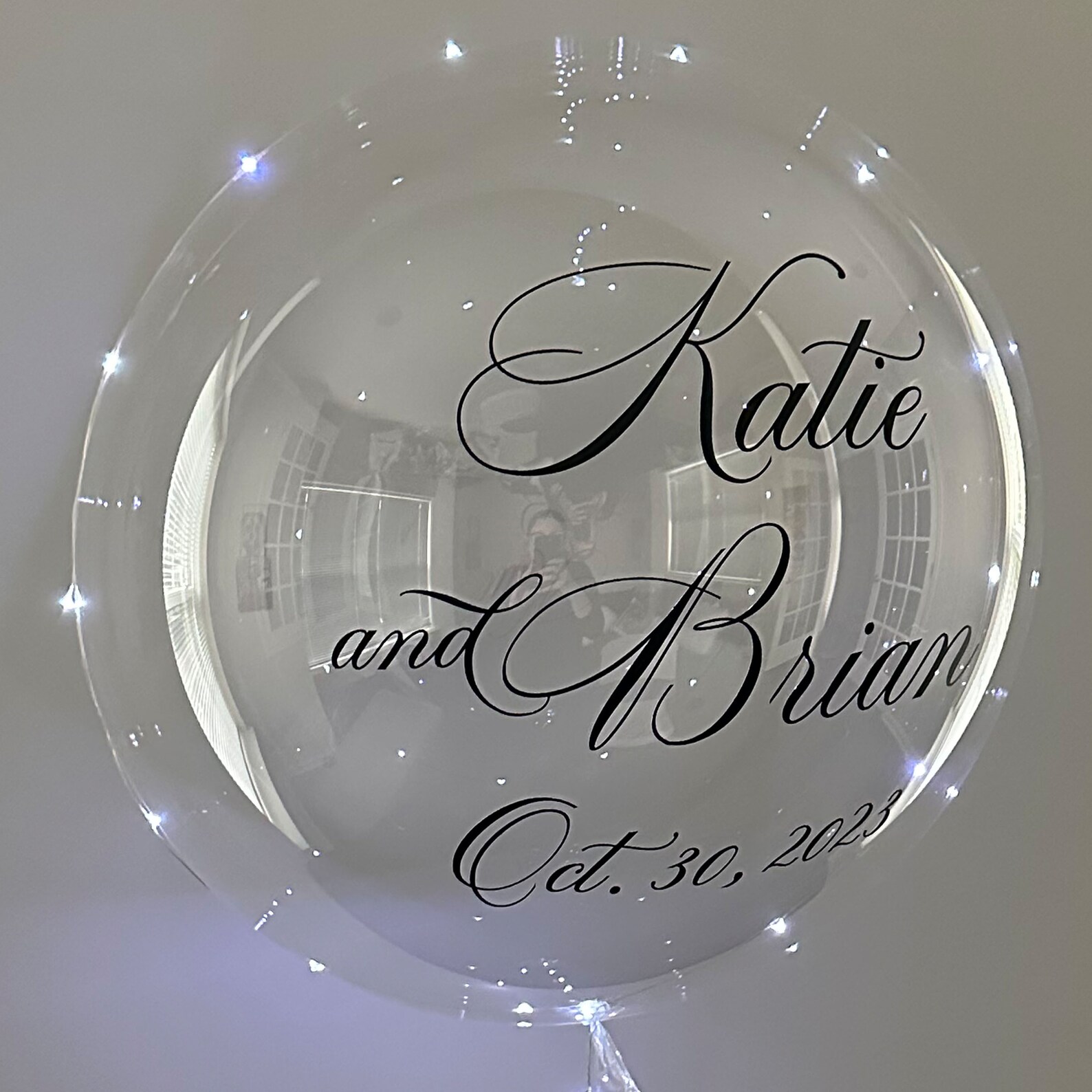 Save the Date Balloon, Wedding Centerpiece, Future Bride and Groom Name ...