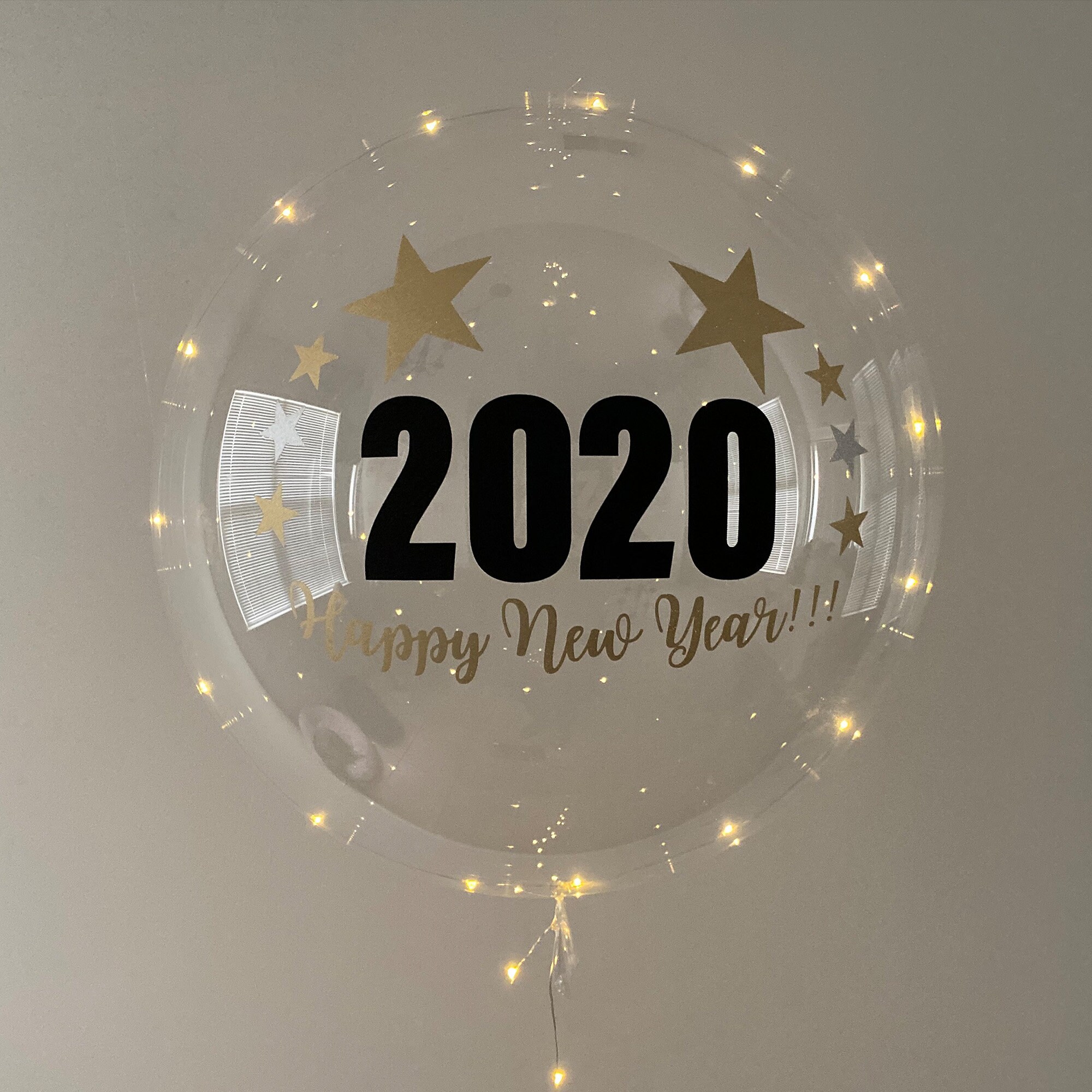 Happy New Year Balloon 2020 Balloon LED Balloons New Years - Etsy
