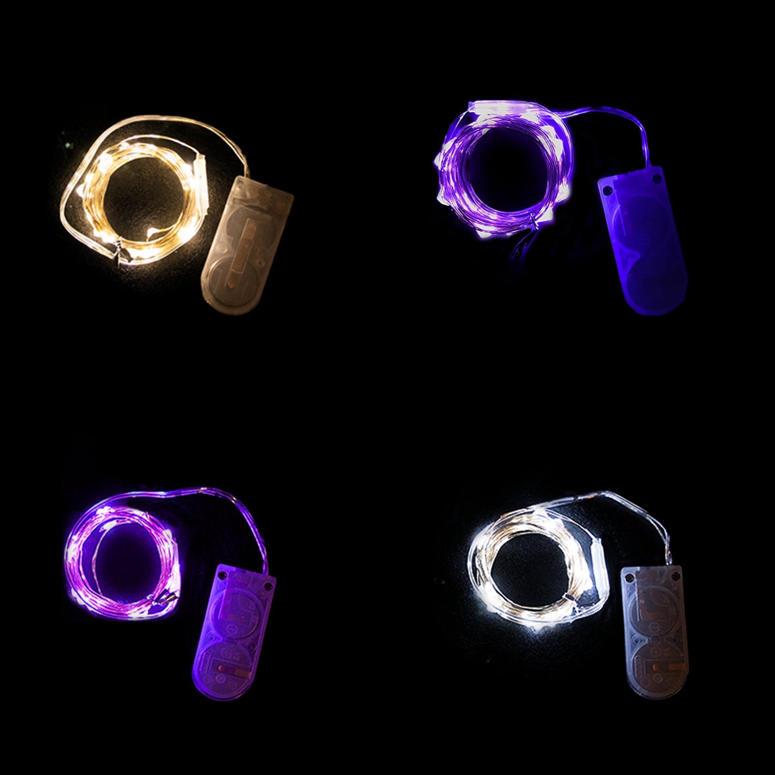 Color LED Light Strings Color LED Lights Fairy Lights - Etsy