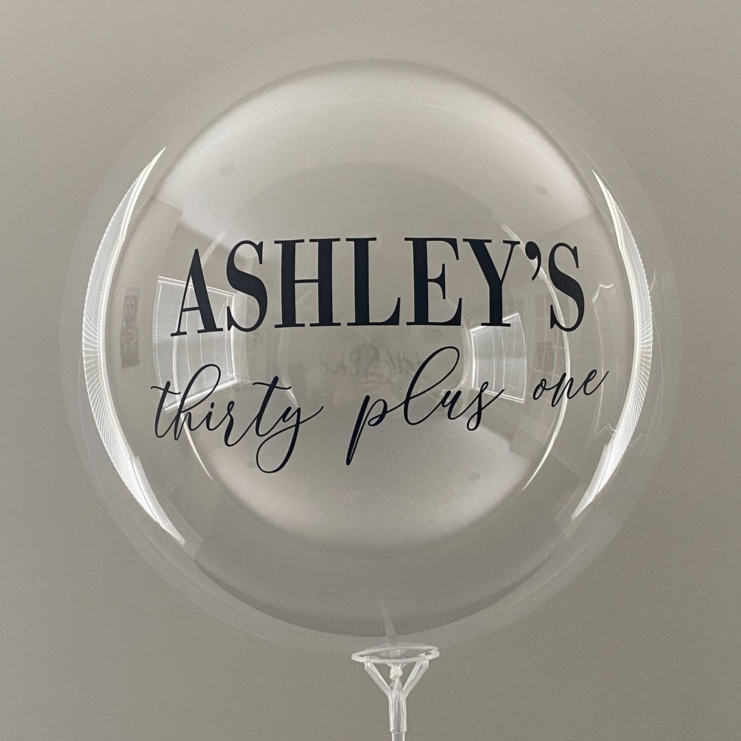 Personalized Name and Age Birthday Balloon, Sweet 16, Quinceanera ...