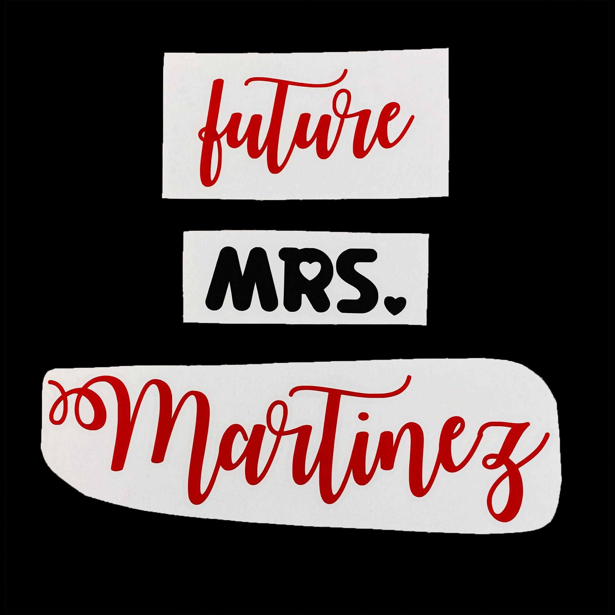 Future Mrs. Balloon Future Mrs. Decal For 36 Inch Balloon | Etsy