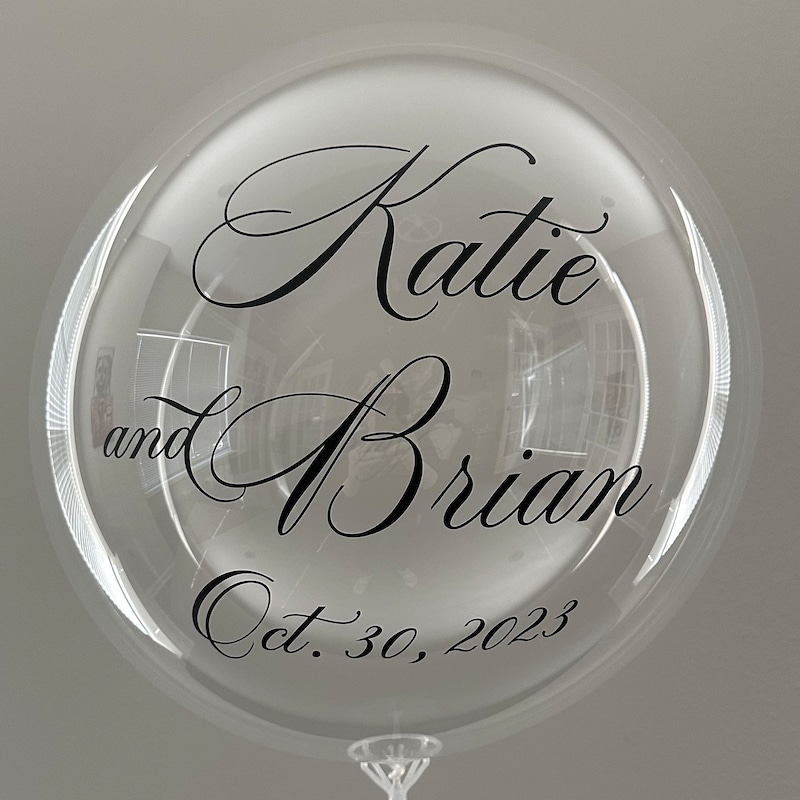 Save the Date Balloon - Etsy