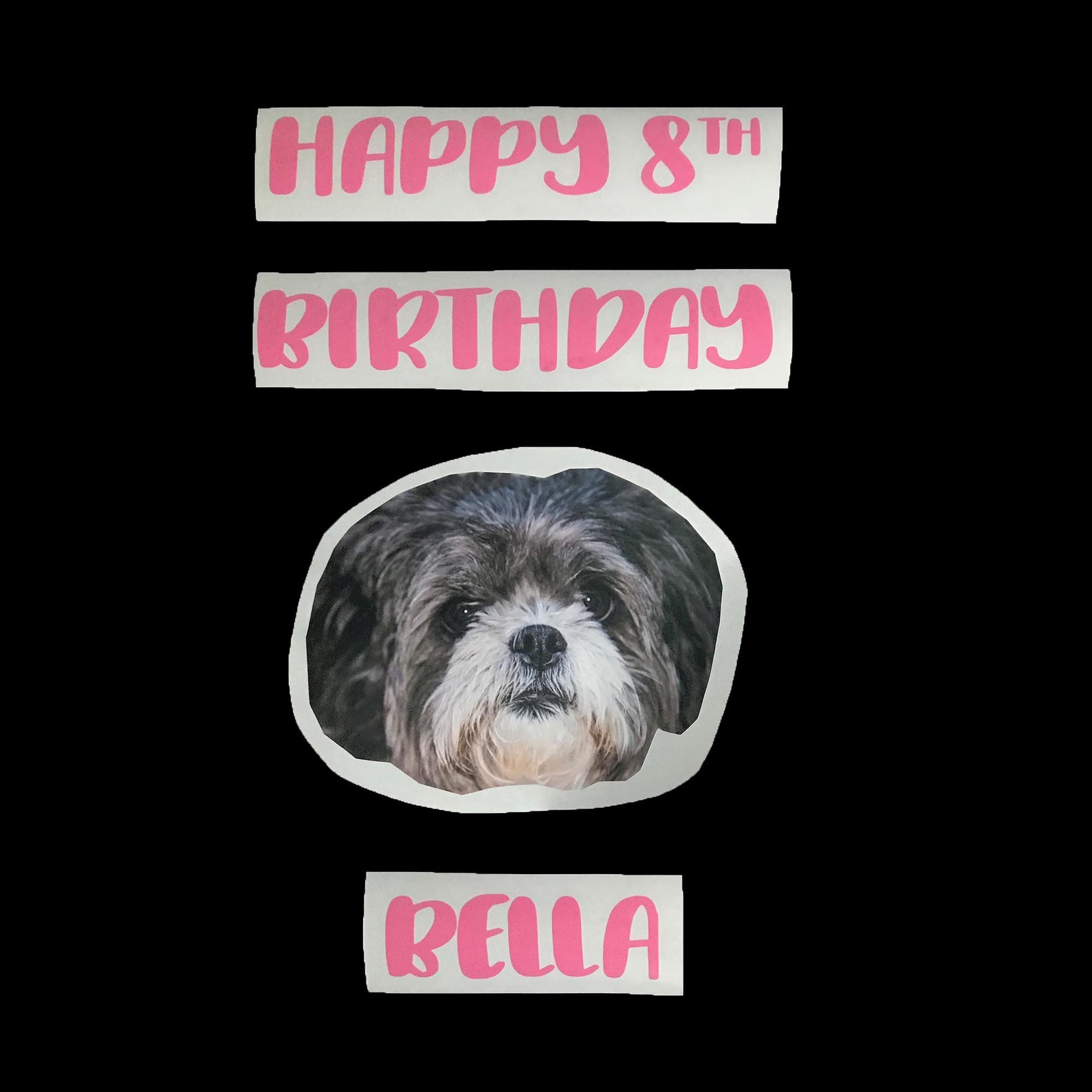 Photo Balloon Custom Photo Balloon Photo Sticker With Text - Etsy