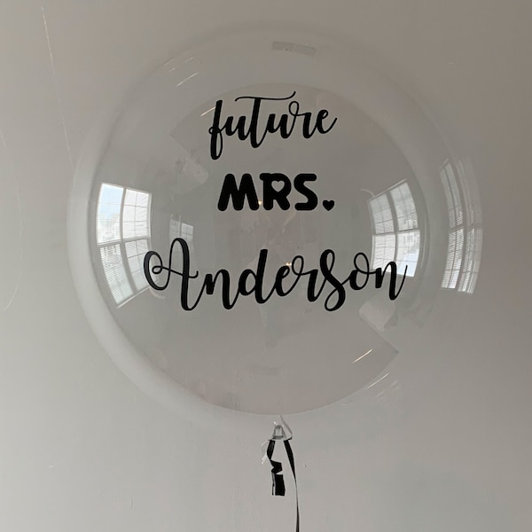 Mr and Mrs Balloons - Etsy