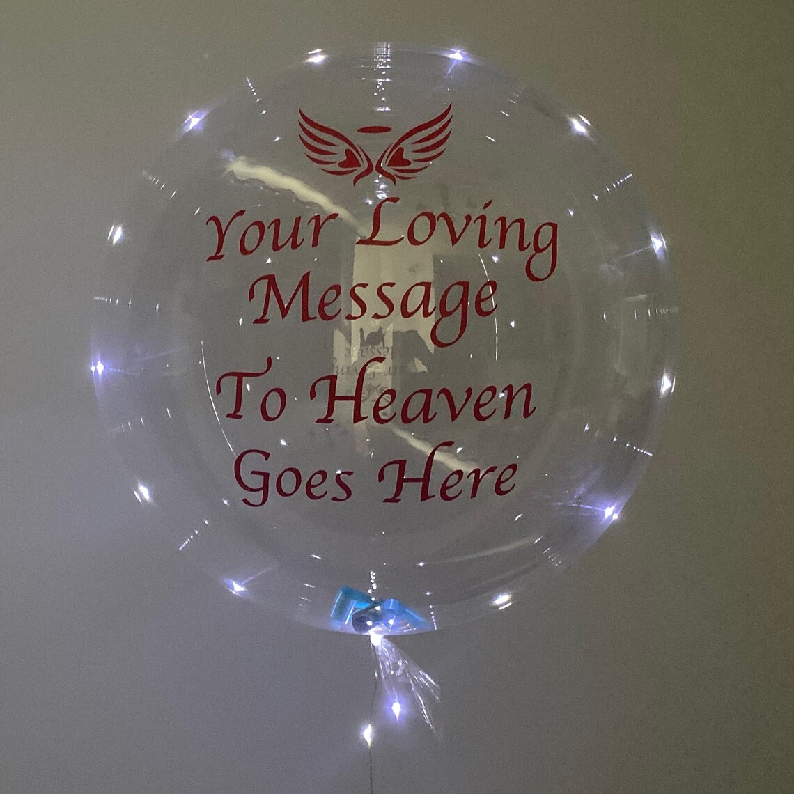 Memorial Balloon, Message to Heaven Balloon, Custom Memorial Balloon ...