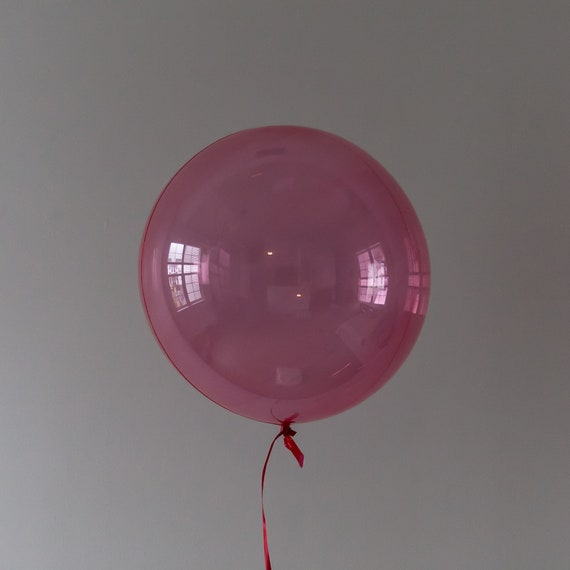 Red Balloons 36 Inch Red Clear Balloons Clear Balloons Red - Etsy