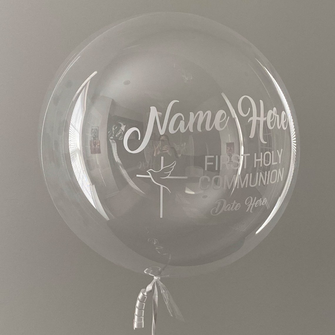 Communion Balloon First Holy Communion Balloon Religious | Etsy