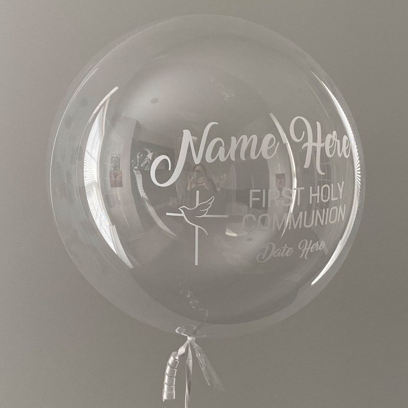 Communion Balloon, First Holy Communion Balloon, Communion Decoration ...