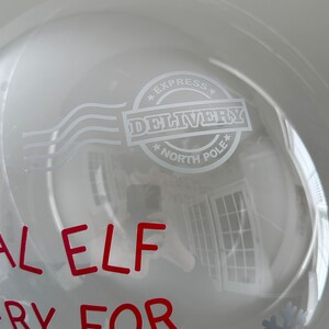 Elf Personalized Balloon, Custom Elf Special Delivery For, Elf Arrival ...