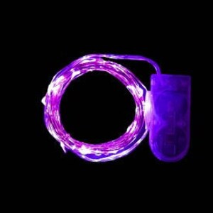 Purple LED Balloons, 18 Clear Balloons With 118 Purple Led Lights, 24 ...