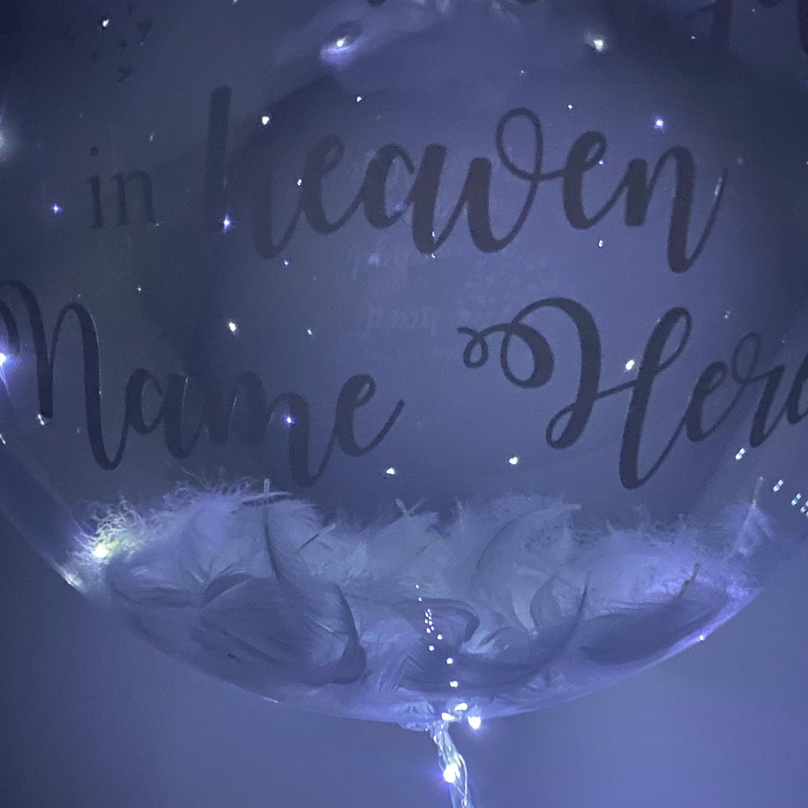 Memorial Balloon Custom Celebration of Life Balloon Part of - Etsy