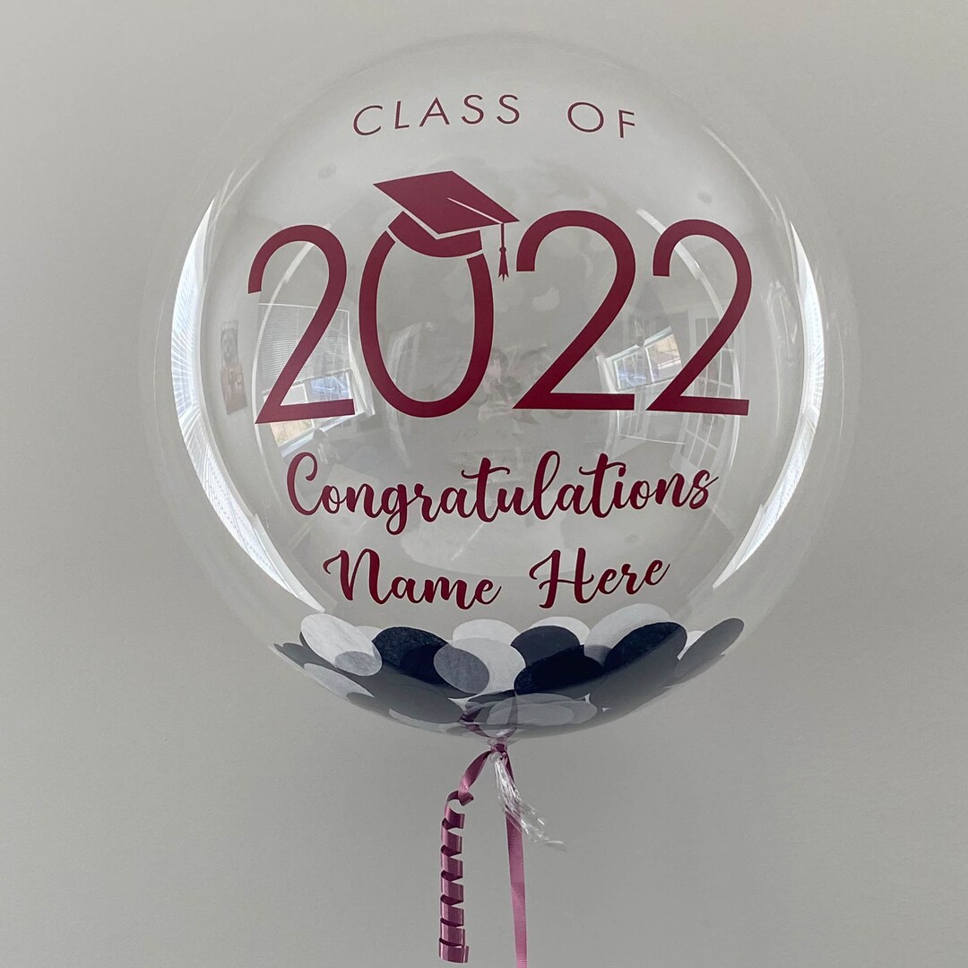 Graduation Balloon, Class of 2023 Balloon, College, High School ...