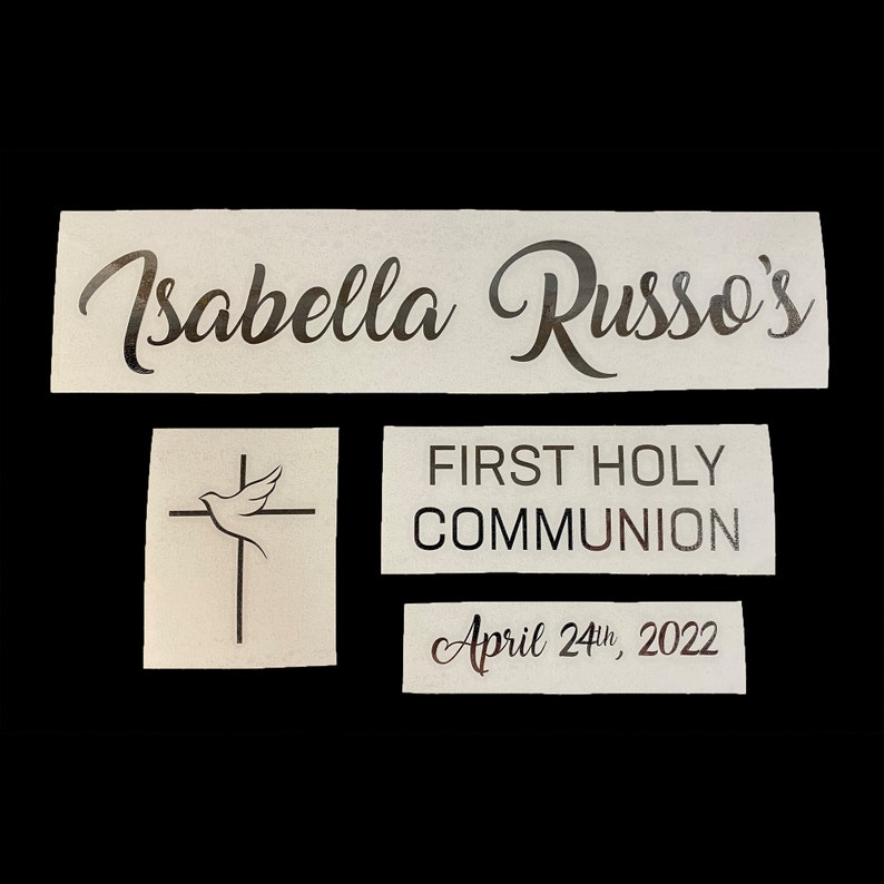 First Holy Communion Decal, Communion Backdrop, Communion Sign, First ...