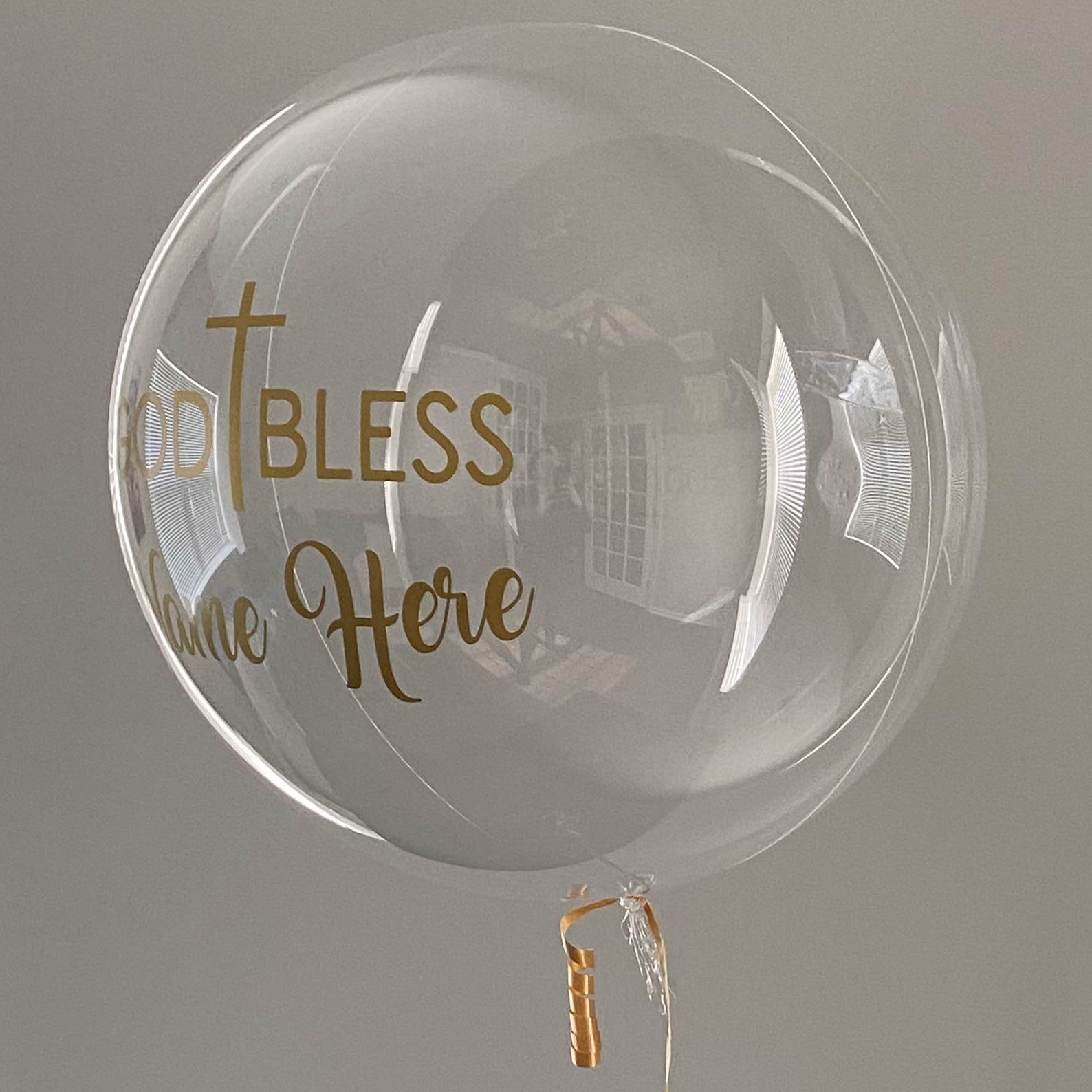 God Bless Balloon Baptism Balloon Confirmation Balloon - Etsy