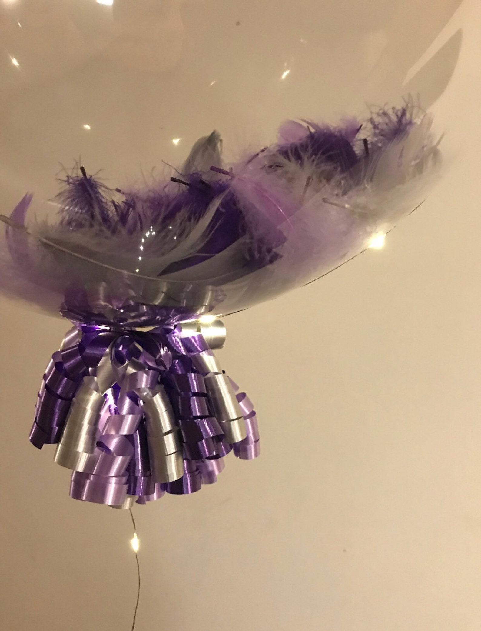 Custom Balloon, Personalized Balloon, LED Balloon, 18 Inch Clear ...