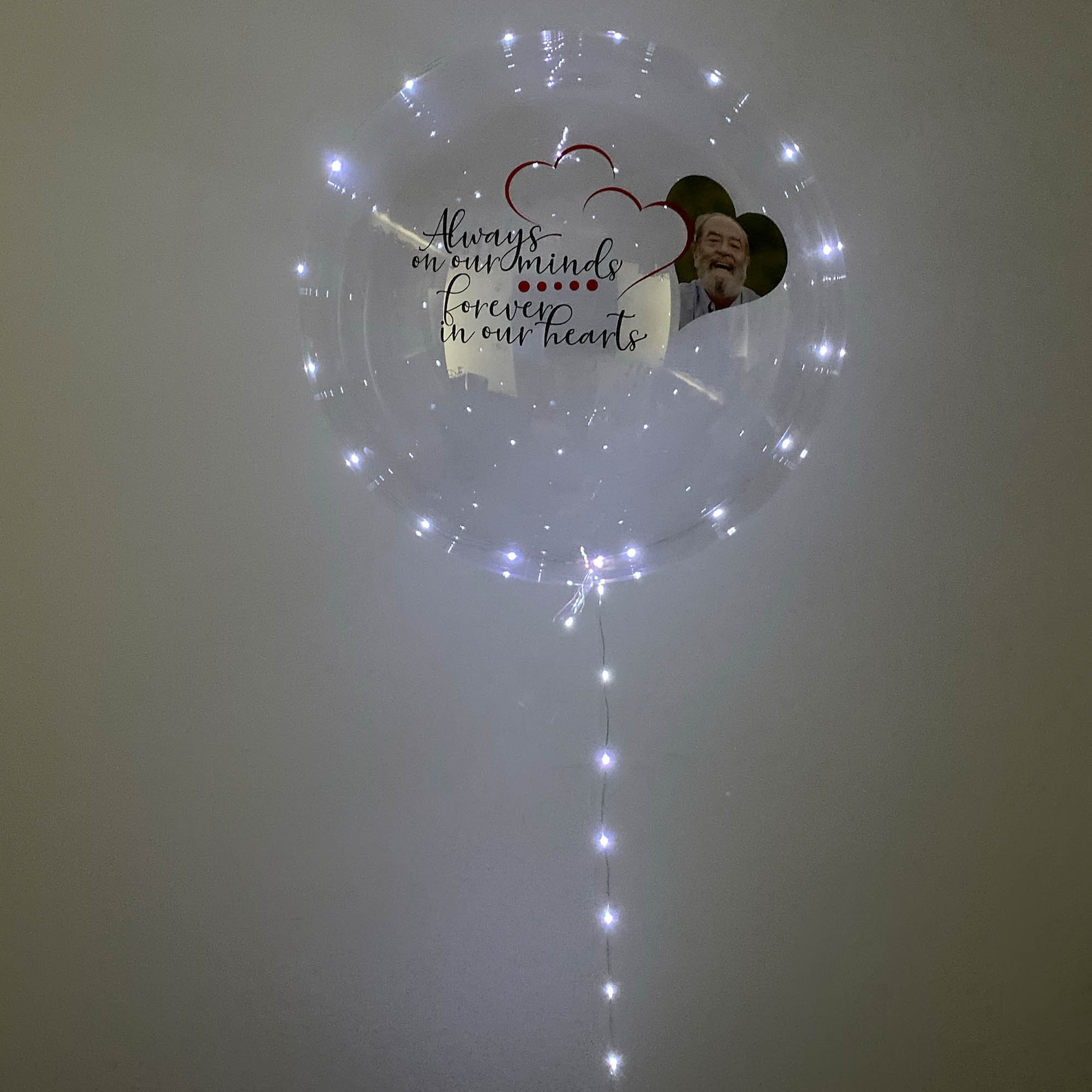 Memorial Balloon Custom Memorial Balloon Always on Our Minds - Etsy