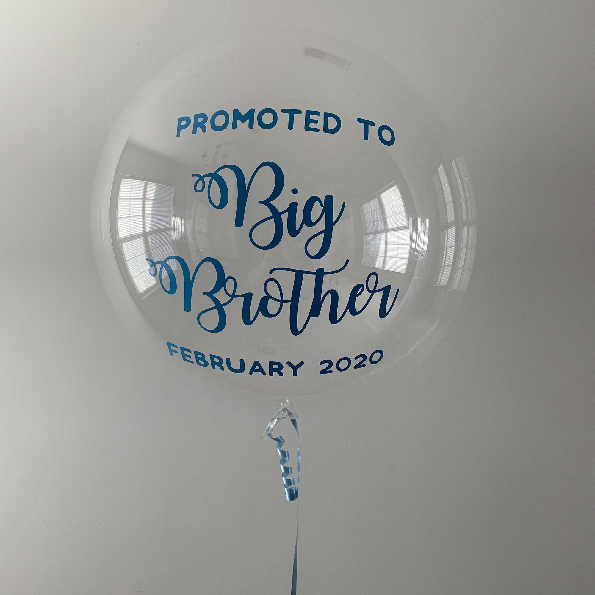 Promoted to Big Brother Balloon Promoted to Big Brother Decal - Etsy