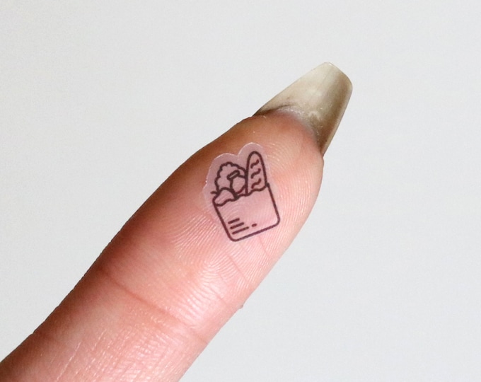 Chick Stickers Clear Stickers Bullet Points Popular - Etsy