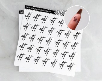 Word Count Stickers Study Stickers Clear Stickers Writer | Etsy