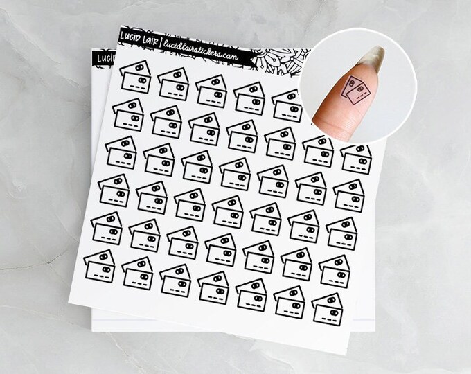 Chick Stickers Clear Stickers Bullet Points Popular - Etsy