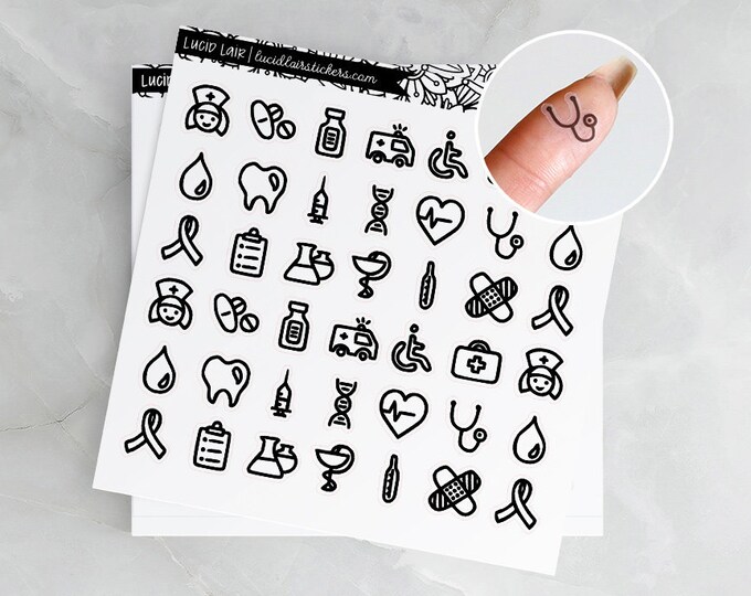 Chick Stickers Clear Stickers Bullet Points Popular - Etsy