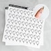 Balloon Stickers | Clear Stickers, Bullet Points, Balloons Planner ...