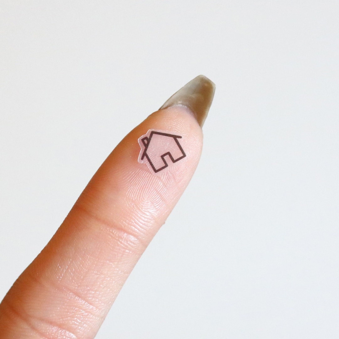 House Stickers | Rent Due Planner Stickers, Clear Mortgage Stickers ...