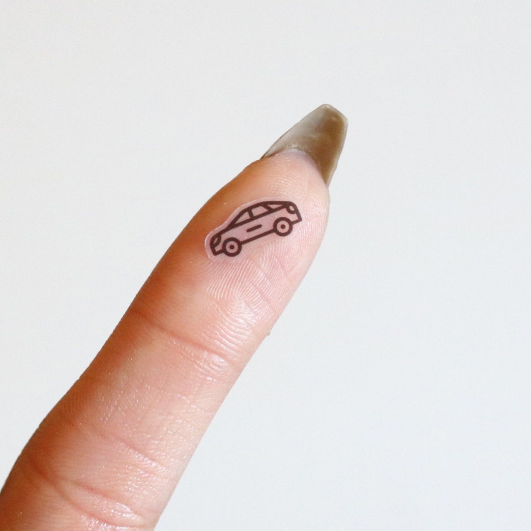 Car Stickers | Clear Stickers, Car Planner Stickers, Car Stickers, Car ...