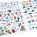 Variety Sticker Pack | Cute Sticker Pack, Mini Clear Stickers, Variety ...