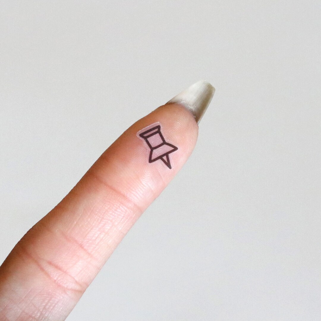 Push Pin Stickers Remember Stickers, to Do Stickers, Note Stickers ...