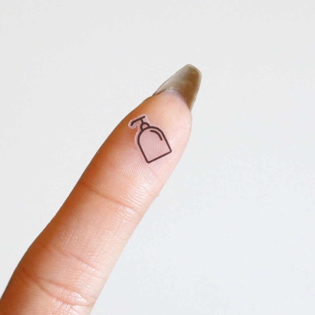 Lotion Stickers | Hand Cream Stickers, Clear Stickers, Bullet Points ...