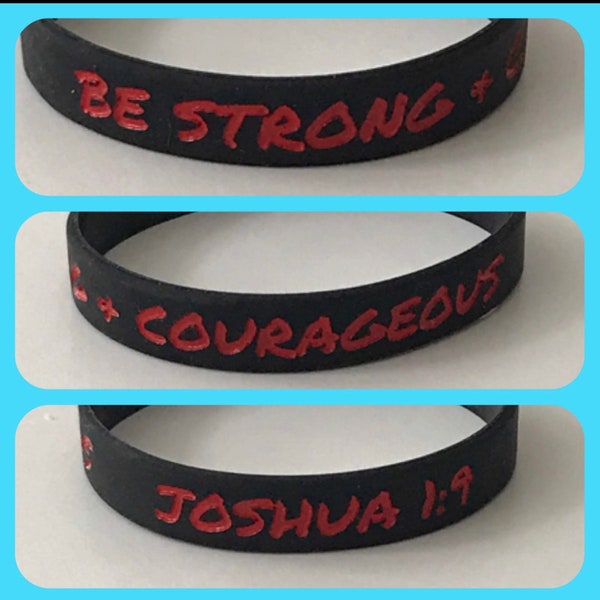 Wristband 9" Bible Verse - Etsy