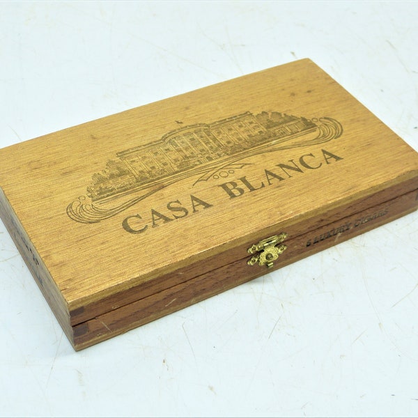 Wooden Cigar Box - Etsy